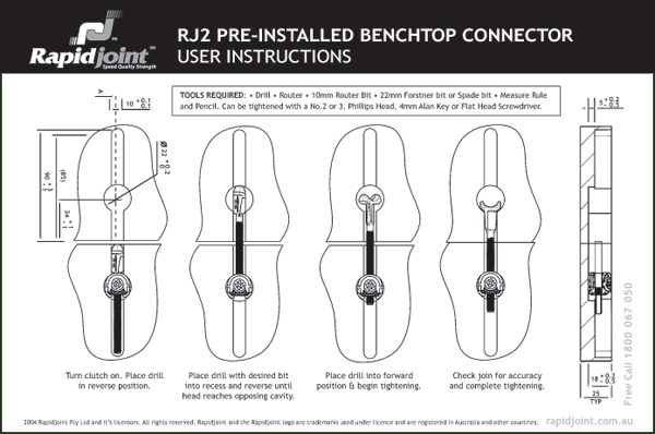 RapidJoint - The Ultimate in Joinery Connectors